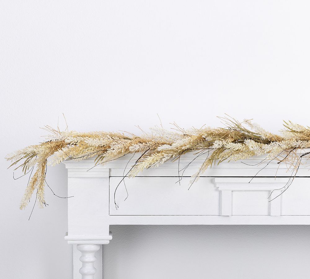 Faux Fall Grass Cream Collection | Pottery Barn