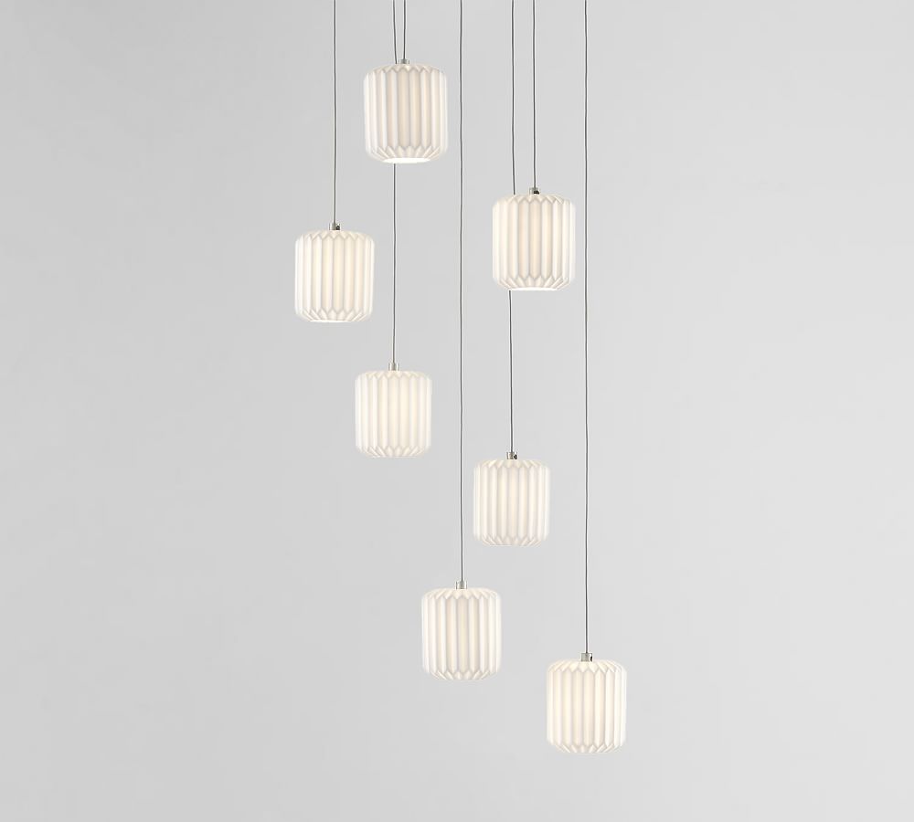 Rover 7-Light Ceramic Pendant | Pottery Barn