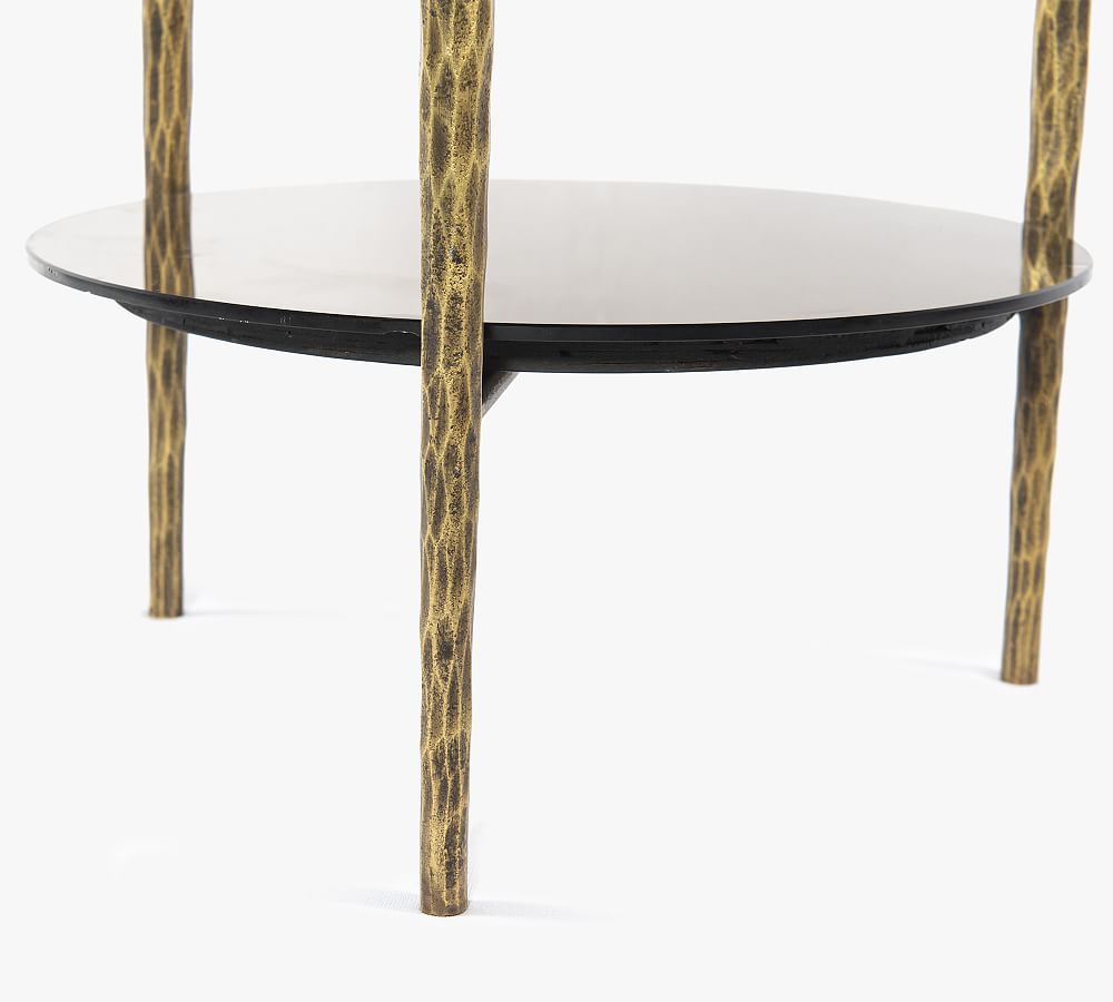 Rowan Marble Round End Table | Pottery Barn