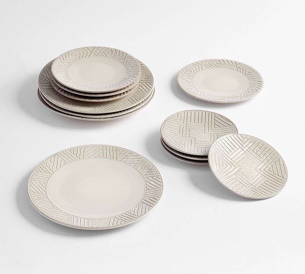 Sweet July Stoneware Serve Platter | Pottery Barn