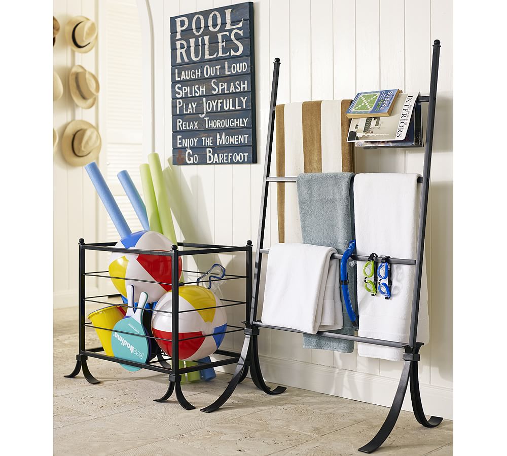 Bronze Pool Storage Valet | Pottery Barn