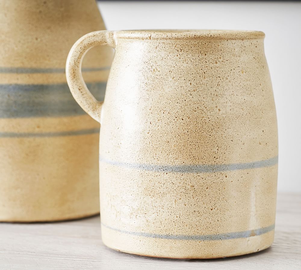 Ceramic Chambray Vase | Pottery Barn