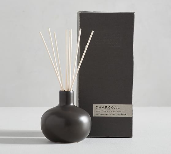 Mason Ceramic Reed Diffuser - Black Amber | Pottery Barn