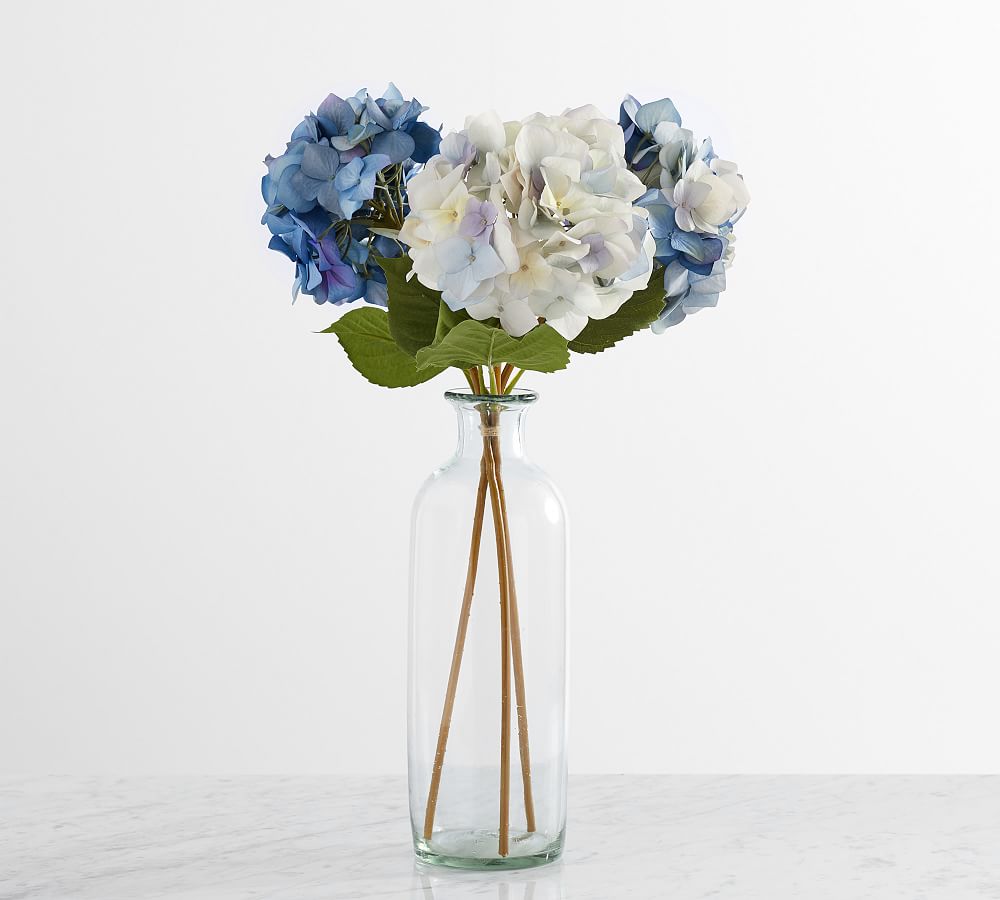Faux Blue Hydrangea Bundle | Pottery Barn