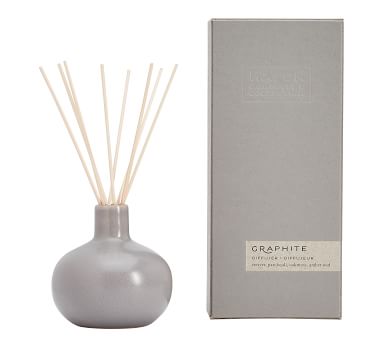 Mason Ceramic Reed Diffuser - Gray Oak | Pottery Barn