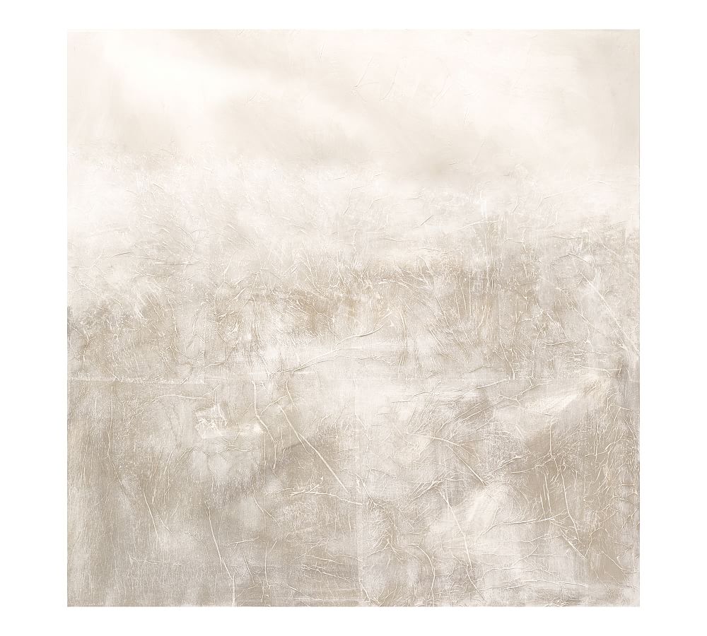 Textured Alpine Haze Canvas Print | Pottery Barn