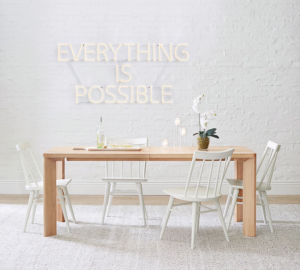 Everything Is Possible Lit Sign | Pottery Barn