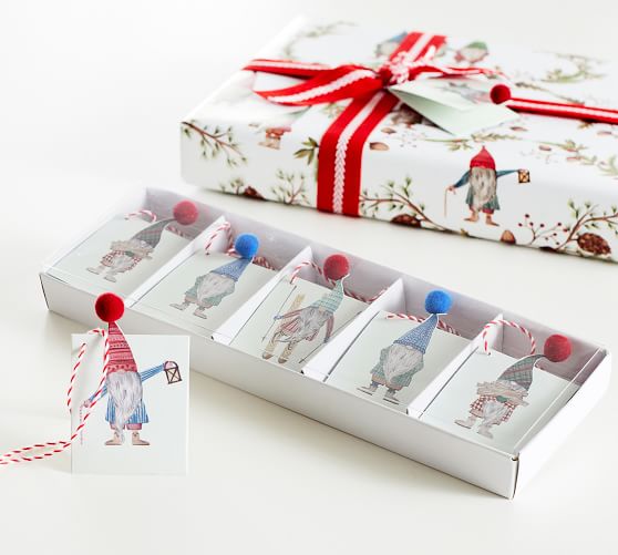 Gnome Gift Tags - Set of 10 | Pottery Barn