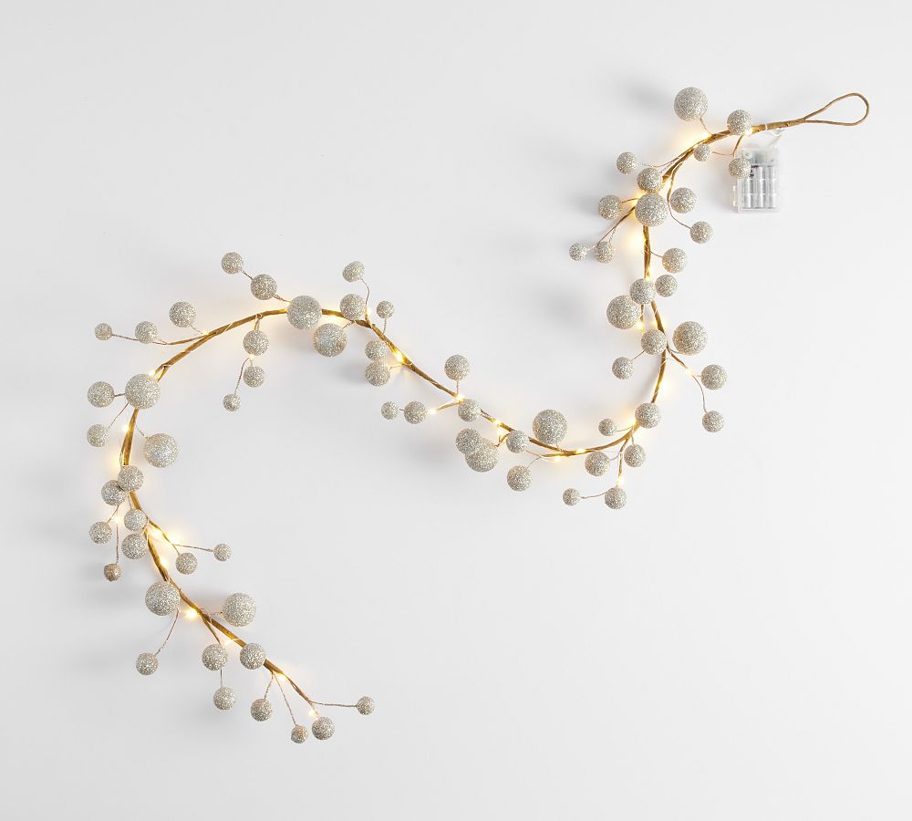 Vintage Orb Branch String Lights | Pottery Barn