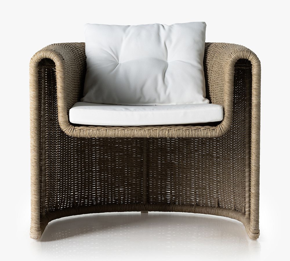 Beldon Woven Armchair | Pottery Barn