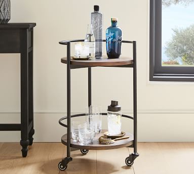 Bleecker Metal Bar Coasters - Set of 4 | Pottery Barn