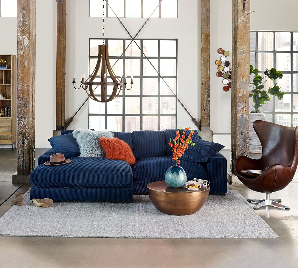 Rebel Round Metal Coffee Table | Pottery Barn