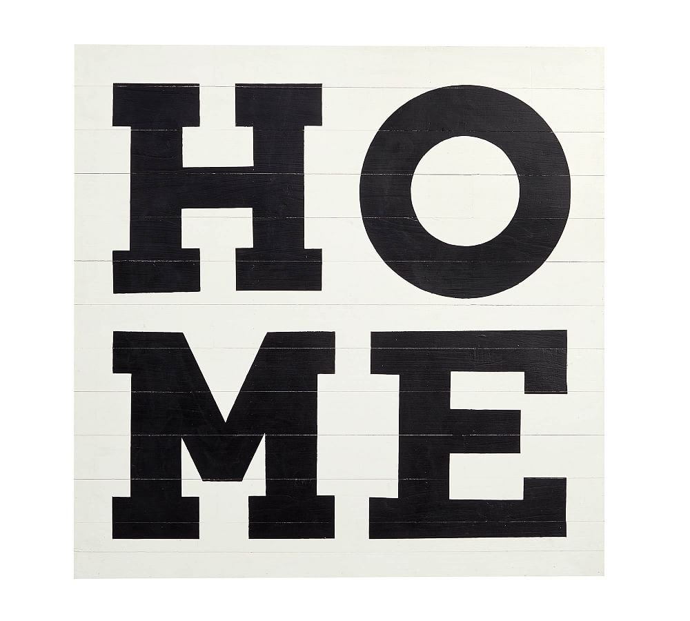 Home Sign Wall Art | Pottery Barn