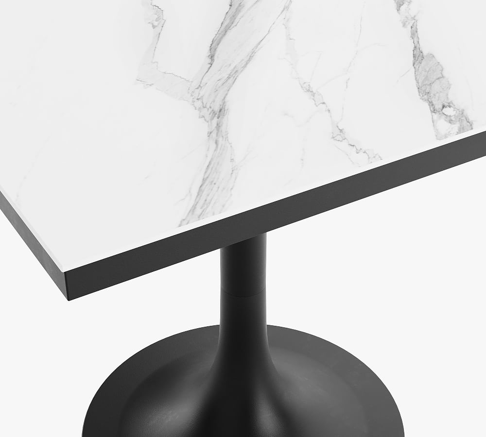 Square Pedestal Outdoor Bistro Table | Pottery Barn