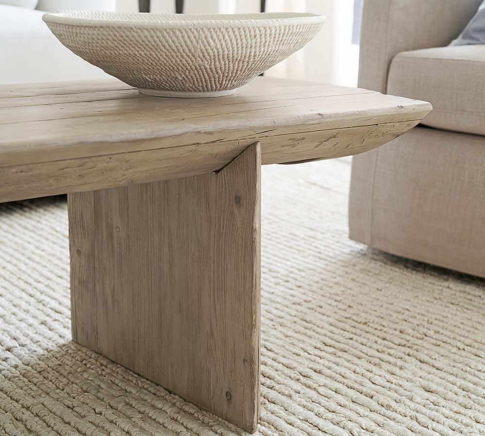 Pismo Reclaimed Wood Rectangular Coffee Table | Pottery Barn