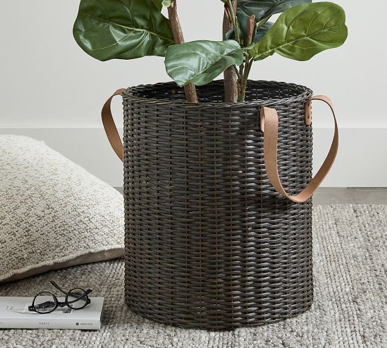 Austin Handwoven Tote Baskets | Pottery Barn