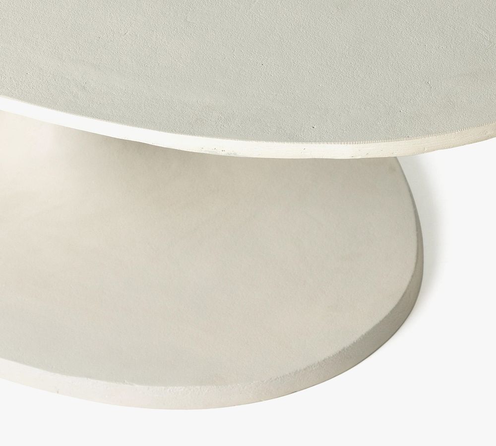 Collier Metal Oval Coffee Table | Pottery Barn