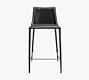 Hillside Leather Counter Stool | Pottery Barn