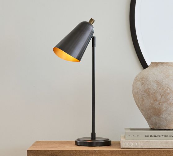 Hayes Metal Adjustable Task Lamp | Pottery Barn