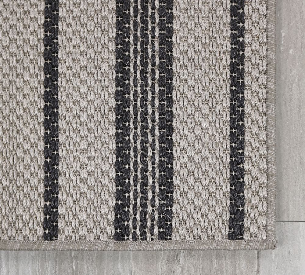 Custom Striped Sisal Rug | Pottery Barn