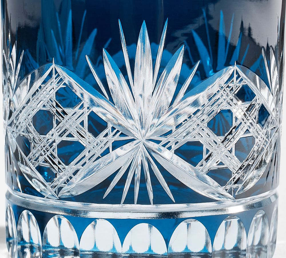 Antique Cut Double Old Fashioned Glasses | Pottery Barn