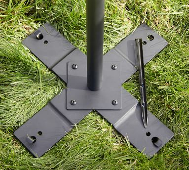 Outdoor Standing String Light Posts - Set of 2 | Pottery Barn