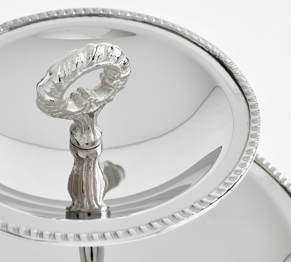 Heritage Silver Tiered Stand | Pottery Barn