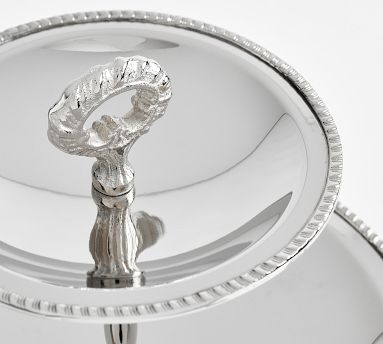 Heritage Silver Tiered Stand | Pottery Barn