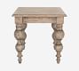 Bander Square Reclaimed Wood End Table | Pottery Barn