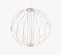 Lit Sphere with Warm LED Lights | Pottery Barn