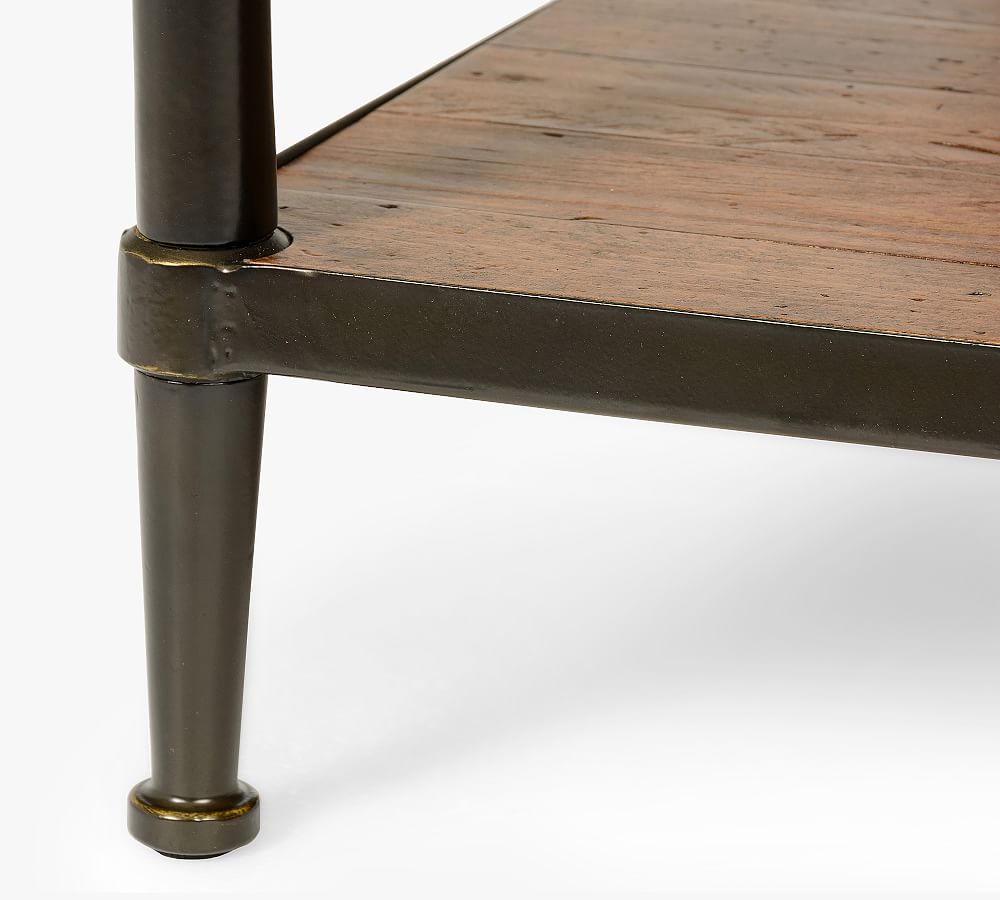 Juno Square Reclaimed Wood Bunching Coffee Table | Pottery Barn