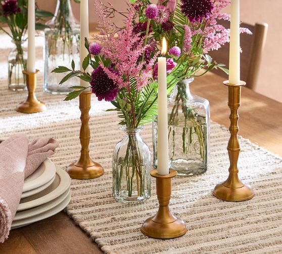 Evie Traditional Candlestick | Pottery Barn