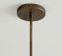 Botanical Forged Iron Chandelier | Pottery Barn