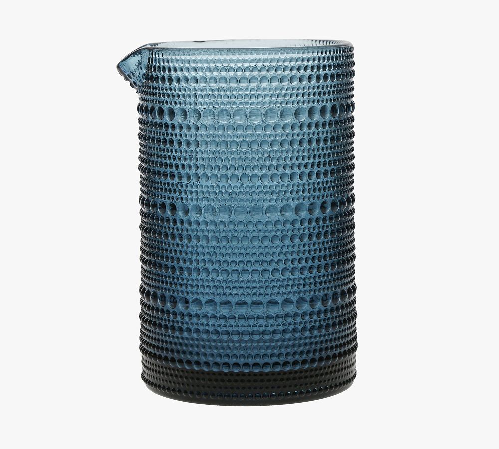 Jupiter Beaded Glass Cocktail Pitcher | Pottery Barn
