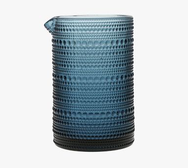 Jupiter Beaded Glass Cocktail Pitcher | Pottery Barn