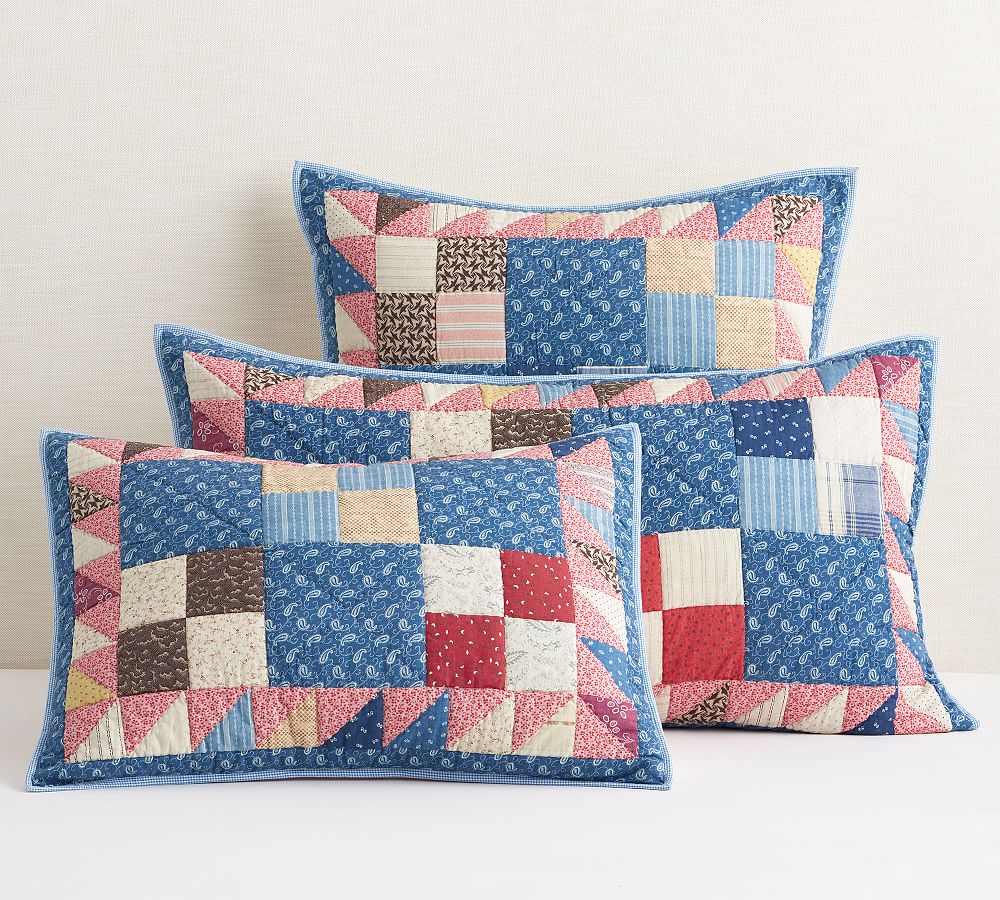 Maxwell Print Pillow Sham | Pottery Barn