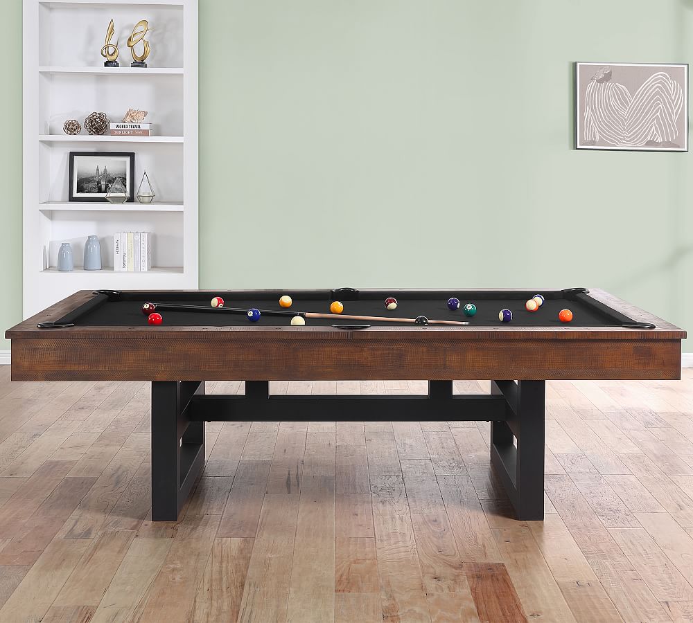 Griffin Pool Table with Table Tennis Cover | Pottery Barn