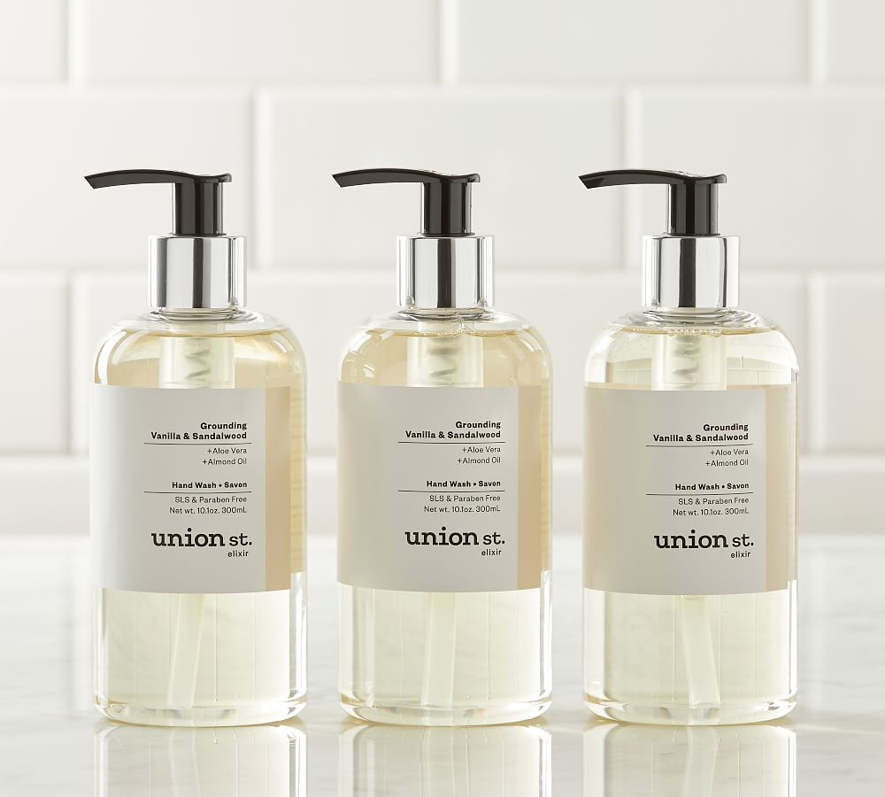 Union St. Grounding Creamy Santal Soap - Set of 3 | Pottery Barn