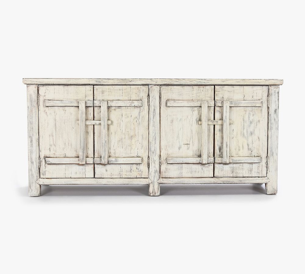 Maisie Reclaimed Wood Media Console | Pottery Barn