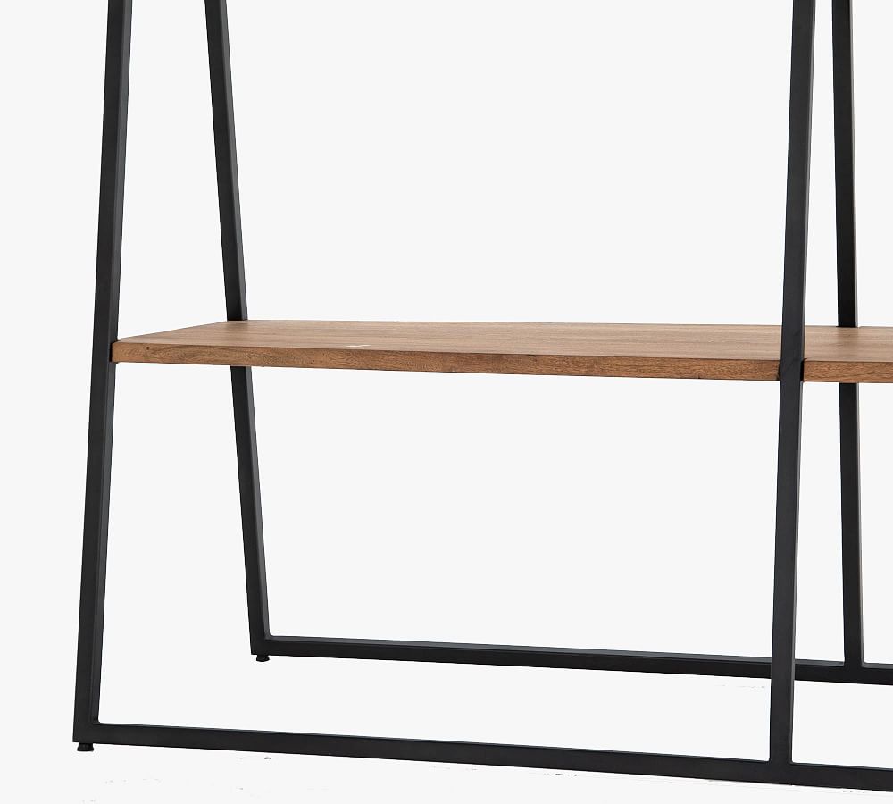 Javon Entryway Hall Tree with Mirror | Pottery Barn