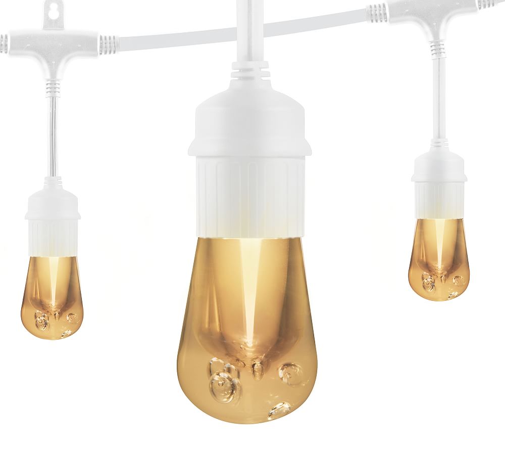 Indoor & Outdoor String Lights - White | Pottery Barn