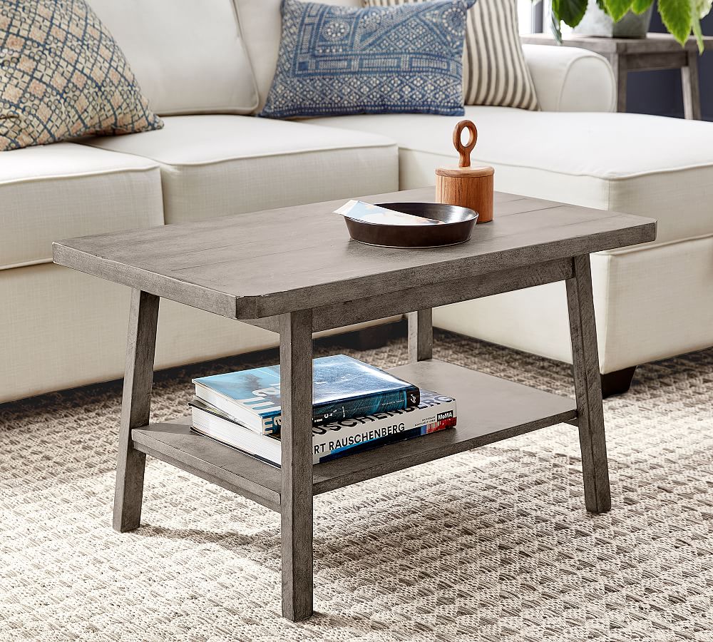 Mateo Rectangular Coffee Table | Pottery Barn