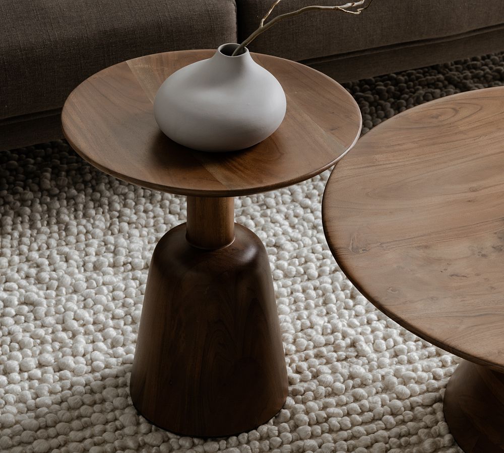 Terry Round End Table | Pottery Barn