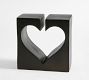 Heart Bookend | Pottery Barn