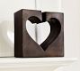 Heart Bookend | Pottery Barn