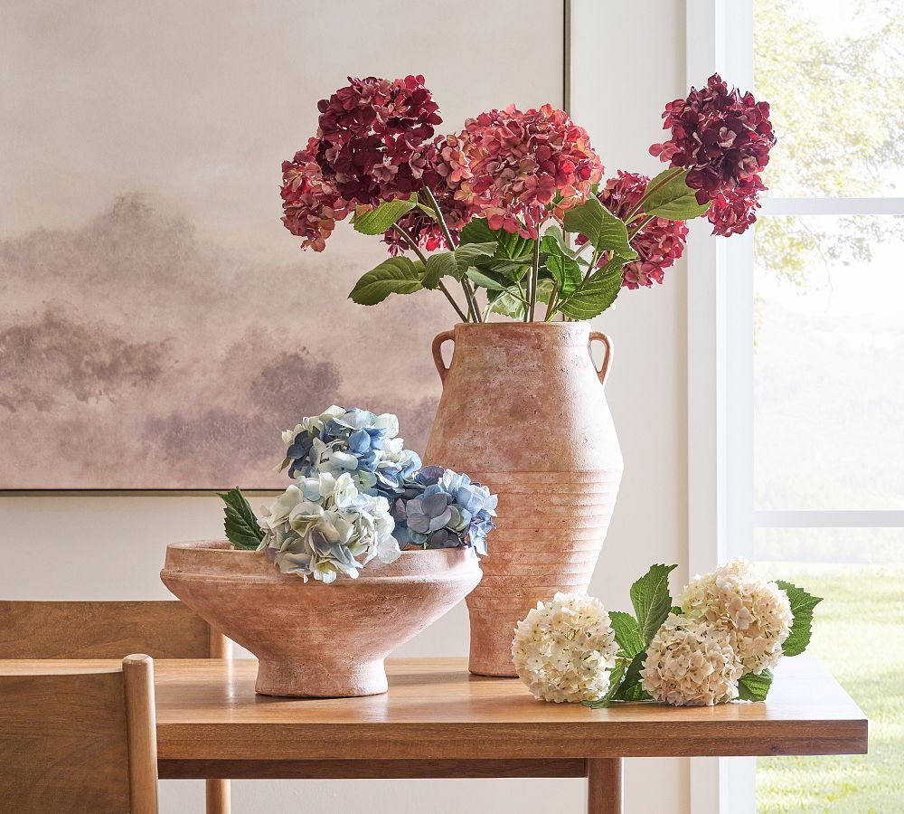Faux Blue Hydrangea Bundle | Pottery Barn