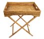 Tava Handwoven Rattan Butler Tray | Pottery Barn