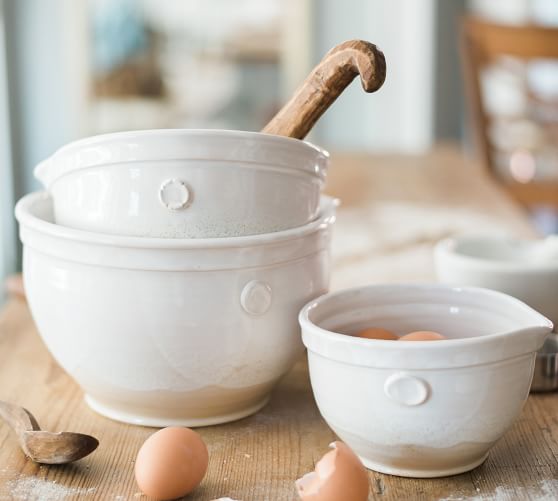 Handcrafted Ceramic Mixing Bowl | Pottery Barn