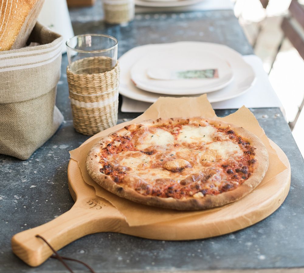 Modern Wood Round Cheese Board | Pottery Barn