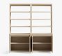 Cayman 72’’ Shelf with Cabinet | Pottery Barn